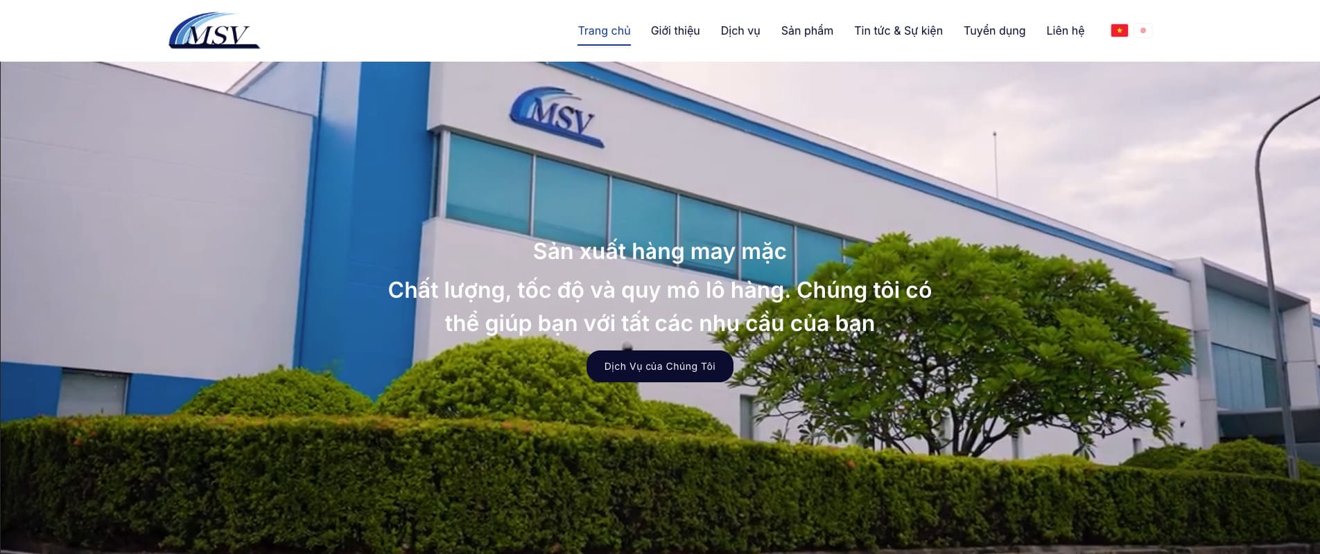 Thông báo ra mắt trang web - MSV HUE